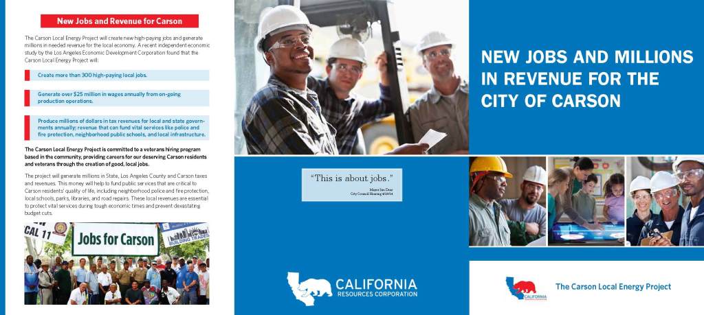 JOBS FOR CARSON = CALIFORNIA RESOURCES CORPORATION = OXY | Carson Connected