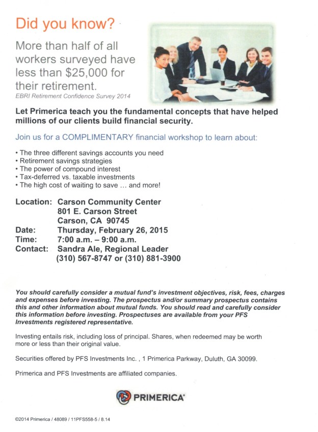 Financial Wellness Seminar | Carson Connected